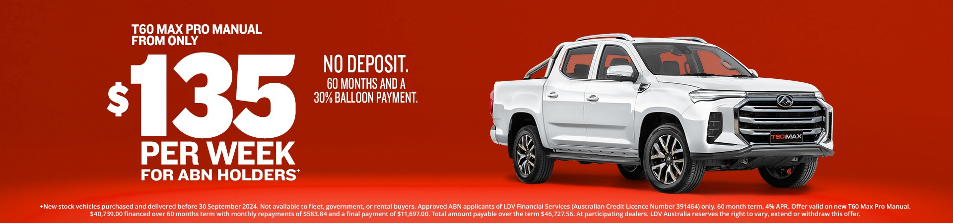 Special Offers | LDV Automotive Australia