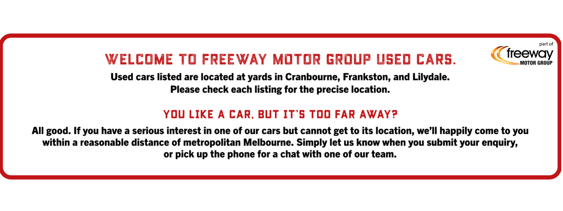 New Vehicles for Sale in Cranbourne VIC