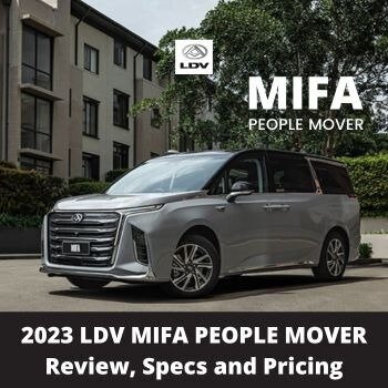 LDV MIFA People Mover Review, Specs and Pricing